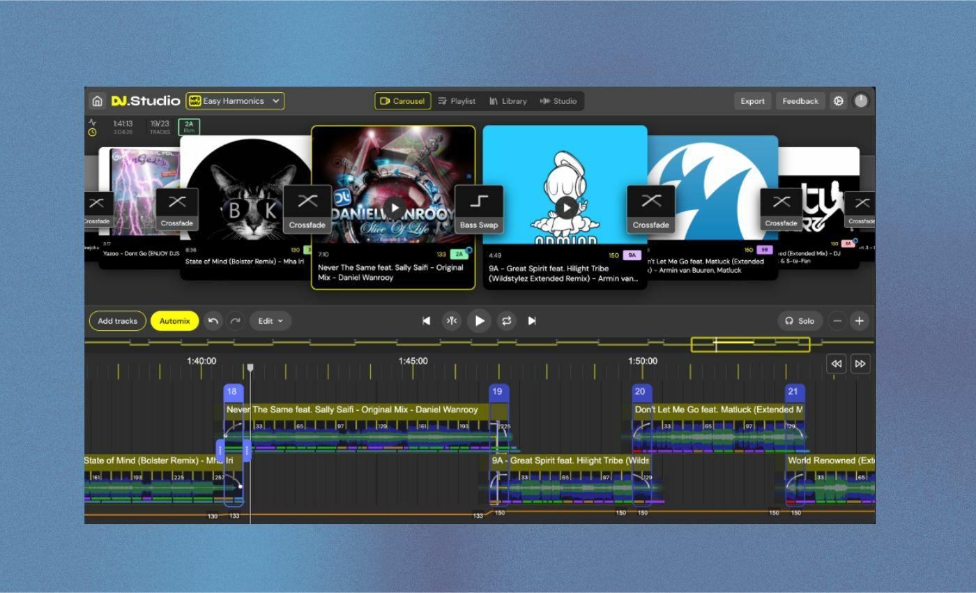 全新 DJ 混音平台的 AI 革命 - DJ.Studio | DigiLog 聲響實驗室